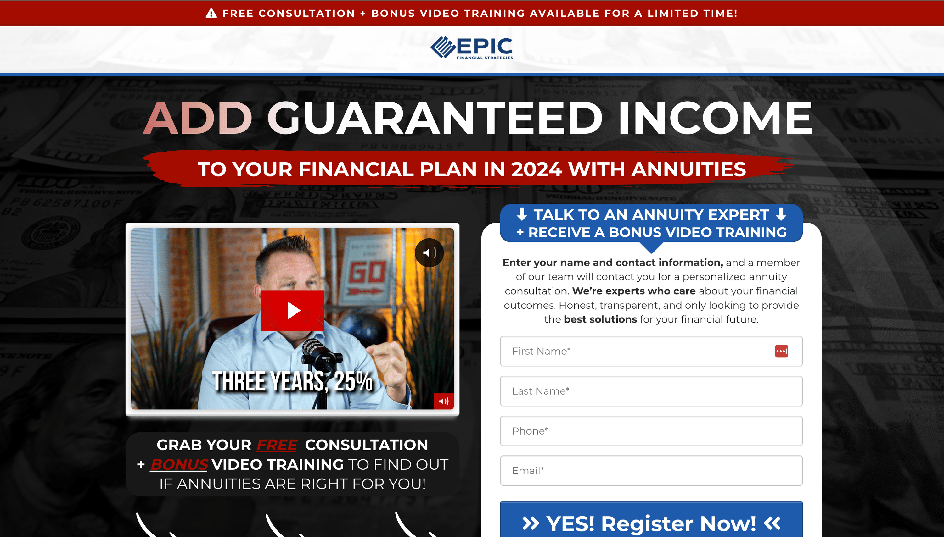 Guaranteed Income With Annuities | EPIC Financial Strategies